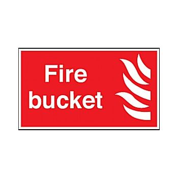 Fire Bucket Sign | Cheap Fire Bucket Sign from our Fire Equipment Signs ...