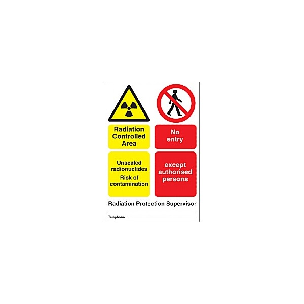 Signs: Irr99 Regulation Radiation Signs