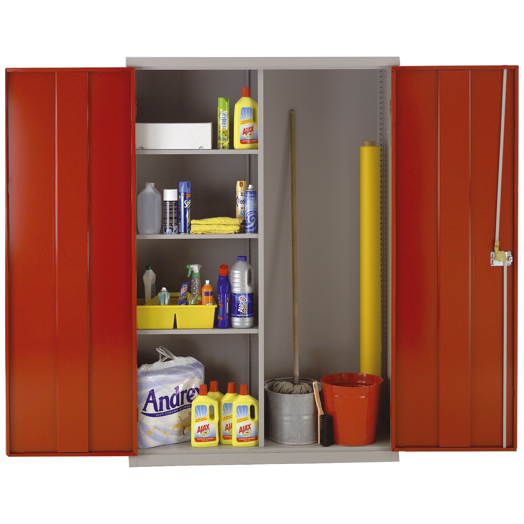 Store-It Utility/Janitor Cupboards With ActiveCoat | Industrial Cupboards