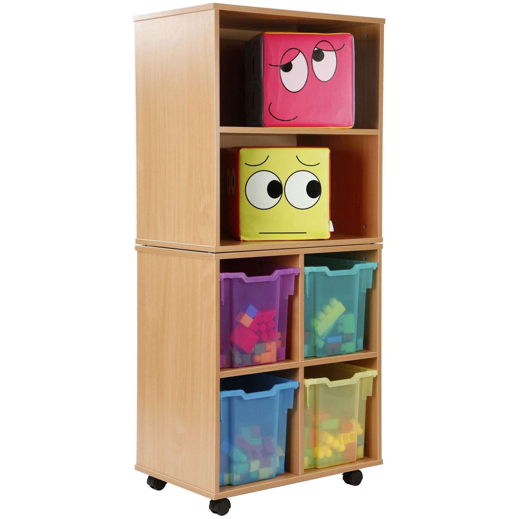 Storage Allsorts 4 Jumbo Jelly Tray Unit | Tray Storage