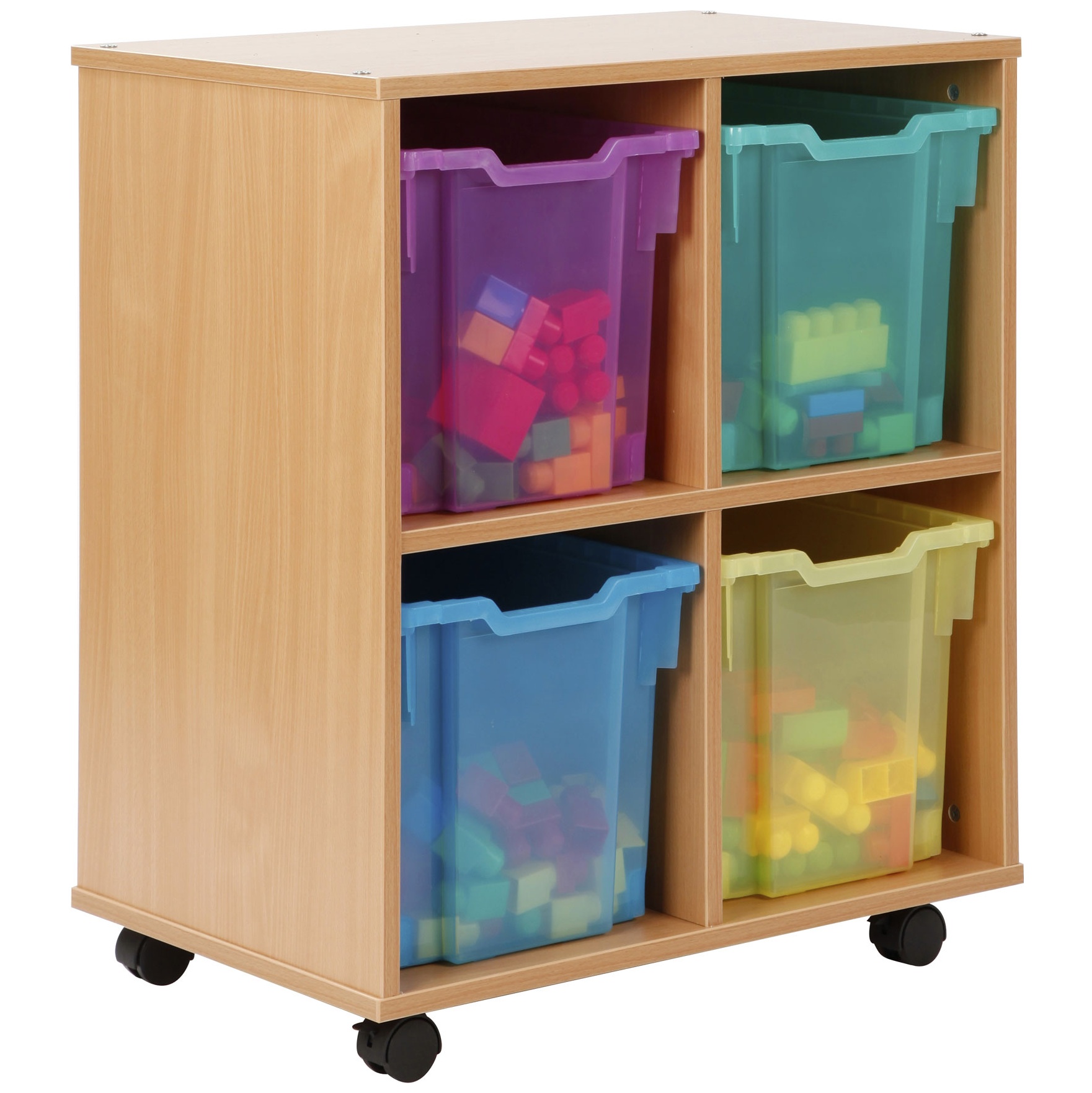 Storage Allsorts 4 Jumbo Jelly Tray Unit | Tray Storage