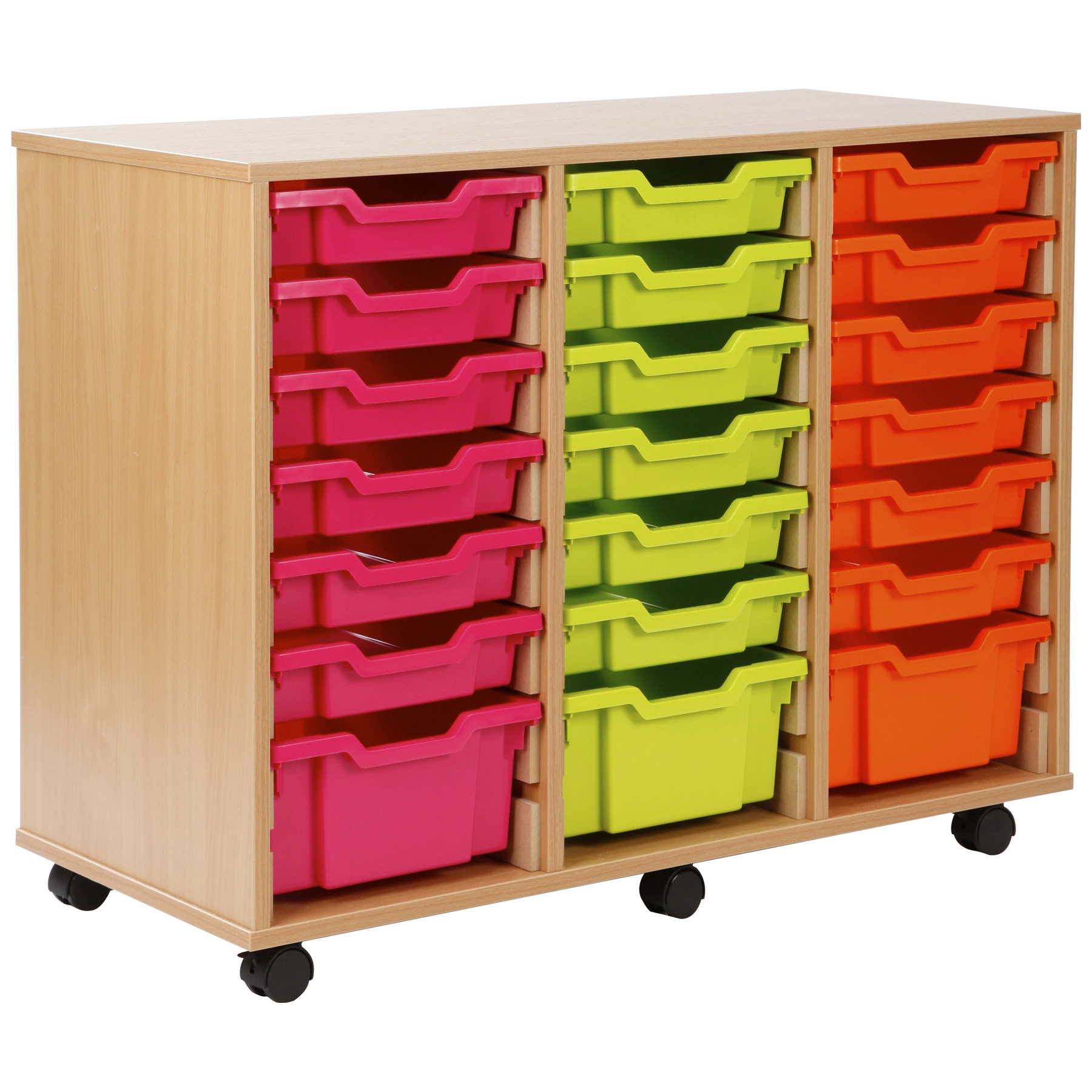 24 Tray Shallow Storage Brights | Tray Storage
