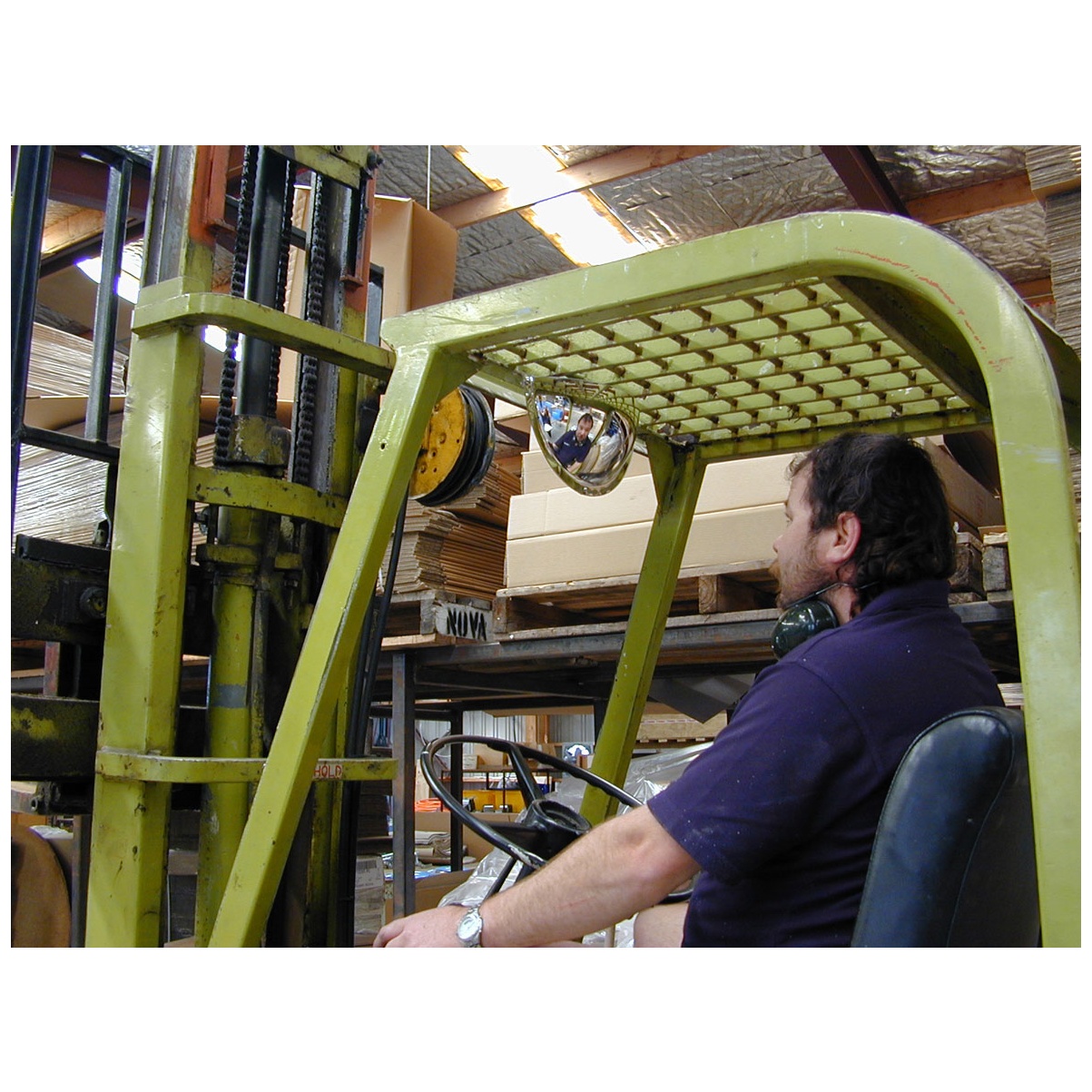 ForkLift Rear View Mirrors | Safety Mirrors