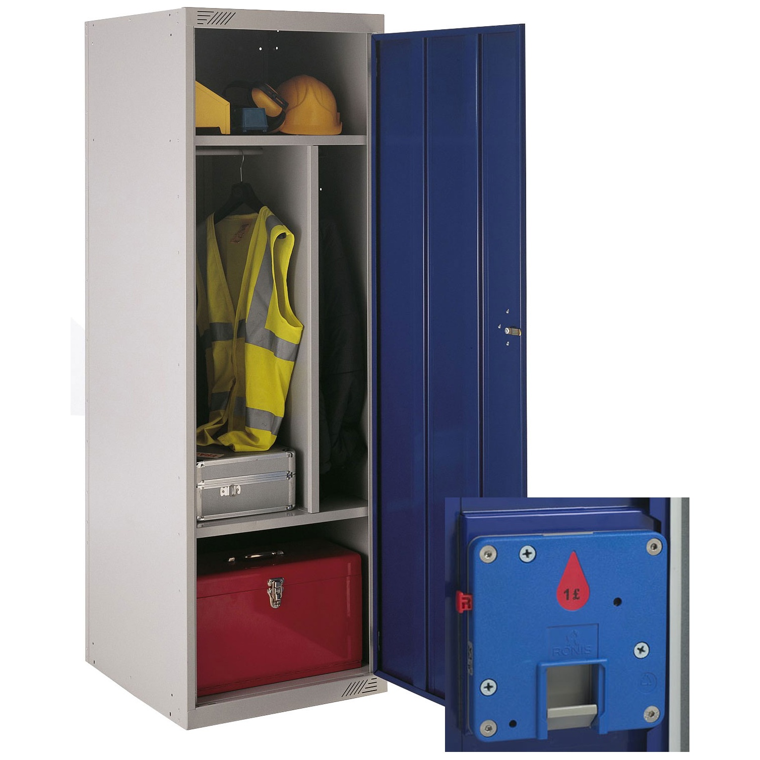 Store-It Crew Coin Return Locker With ActiveCoat | Police & Staff Lockers