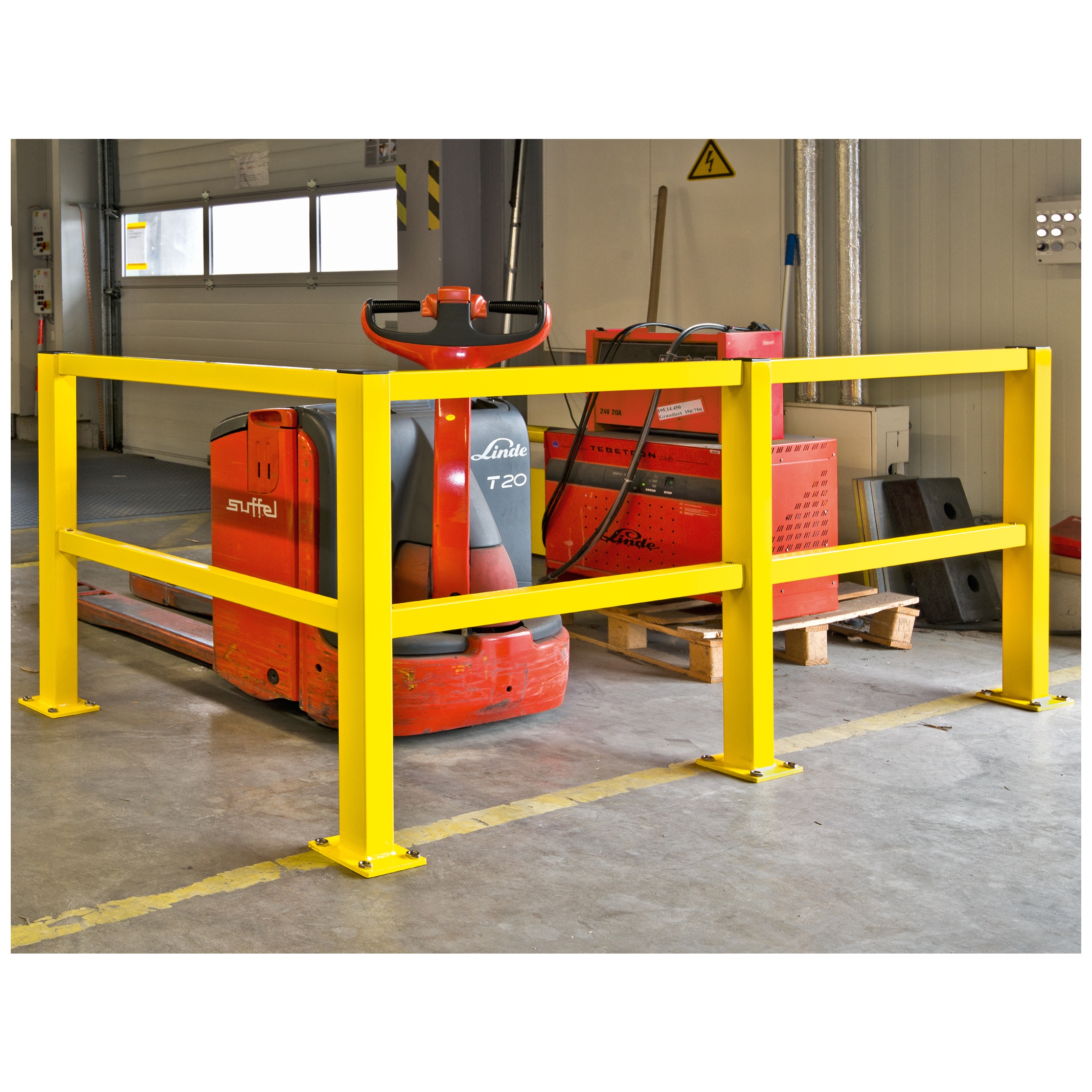 Black Bull Heavy Duty Impact Protection Barrier System | Industrial ...