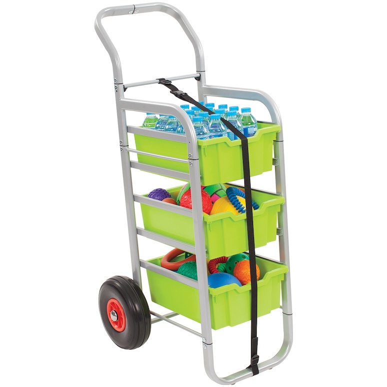 Gratnells Rover All-Terrain Trolley With Deep Trays | Tray Storage