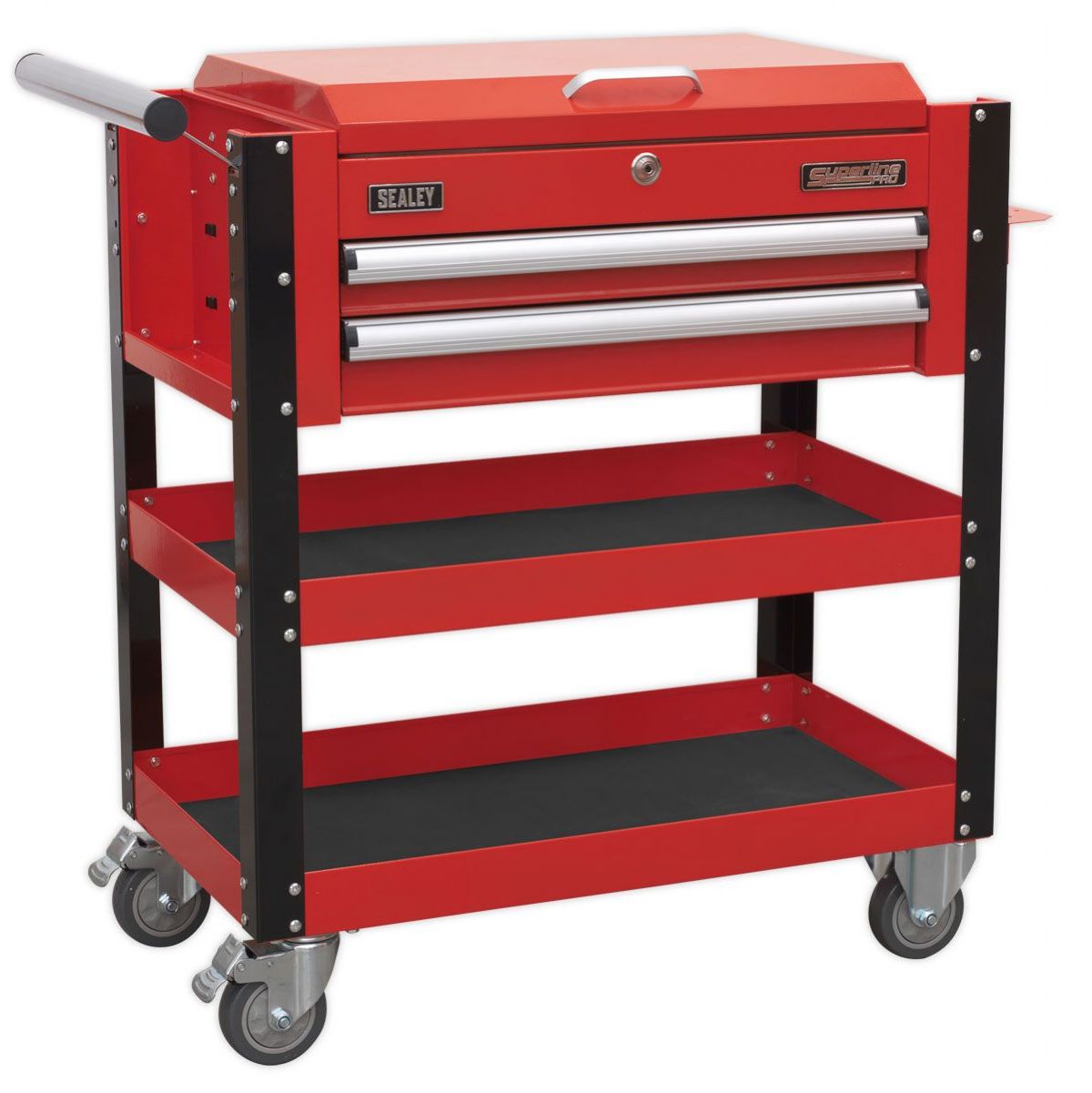 Sealey Heavy Duty Mobile Tool Trolley with Lockable Top | Workshop Trolleys