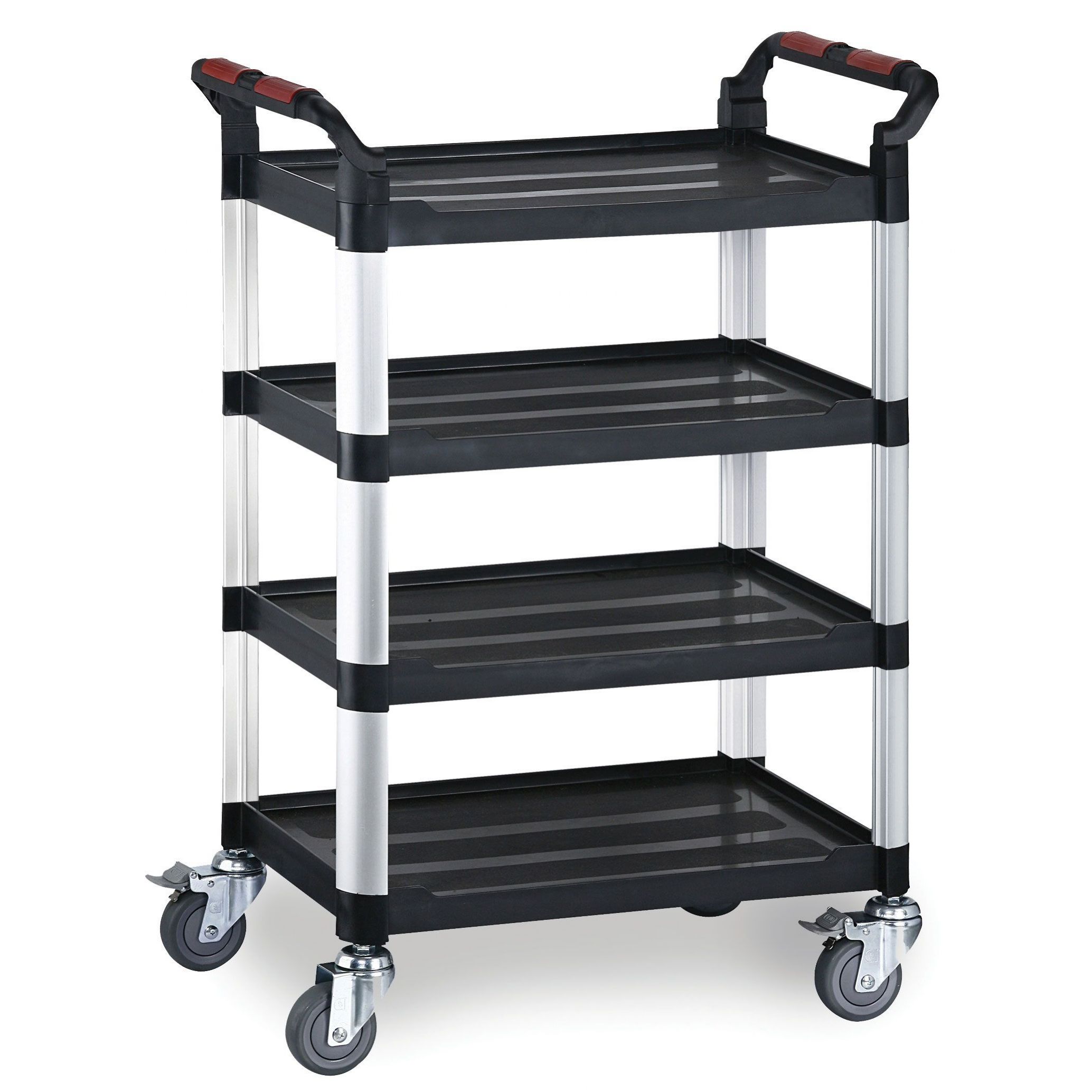 Multi-Purpose Tray Trolley - 4 Shelf | Standard Shelf Trolleys