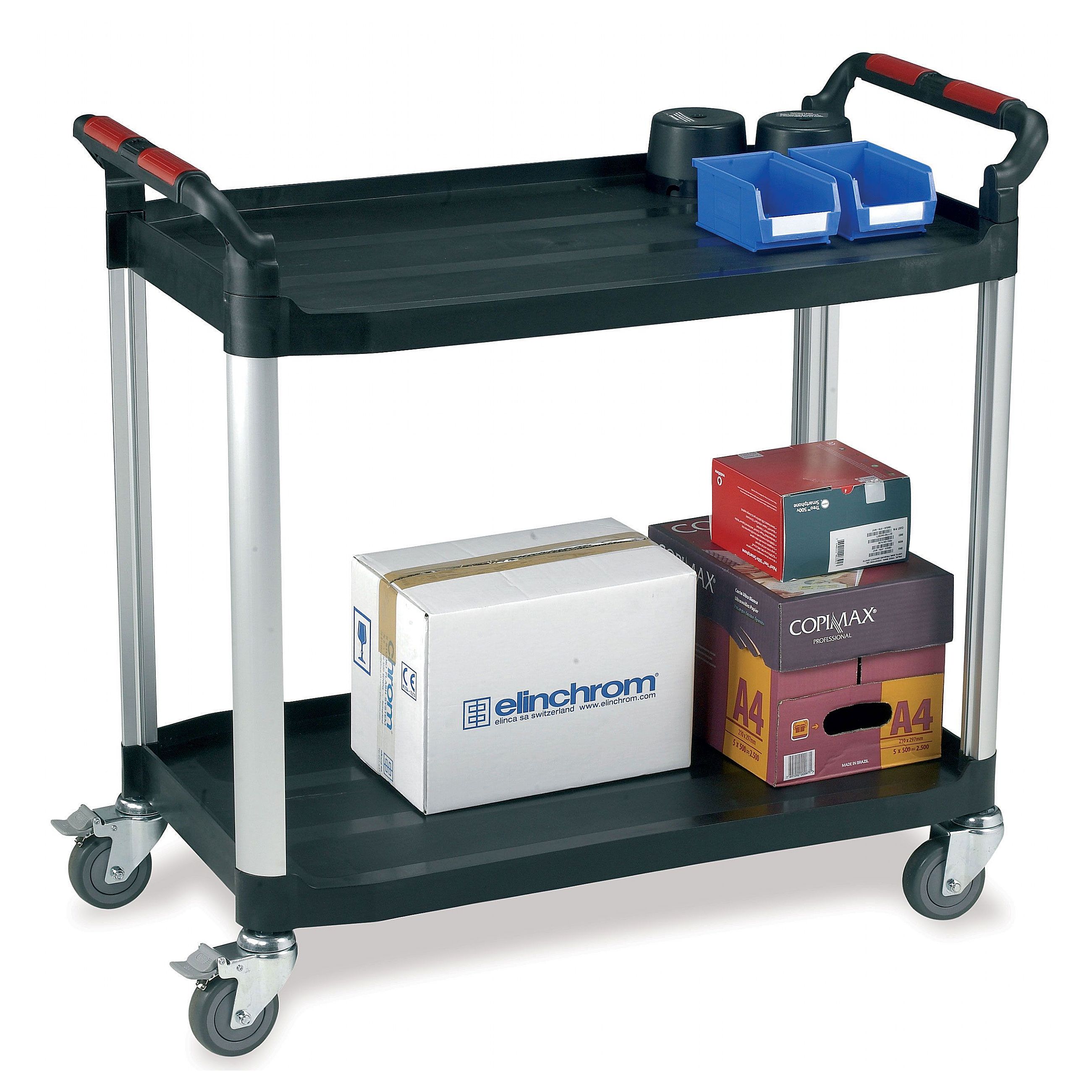 Multi-Purpose Tray Trolley - 2 Shelf | Standard Shelf Trolleys