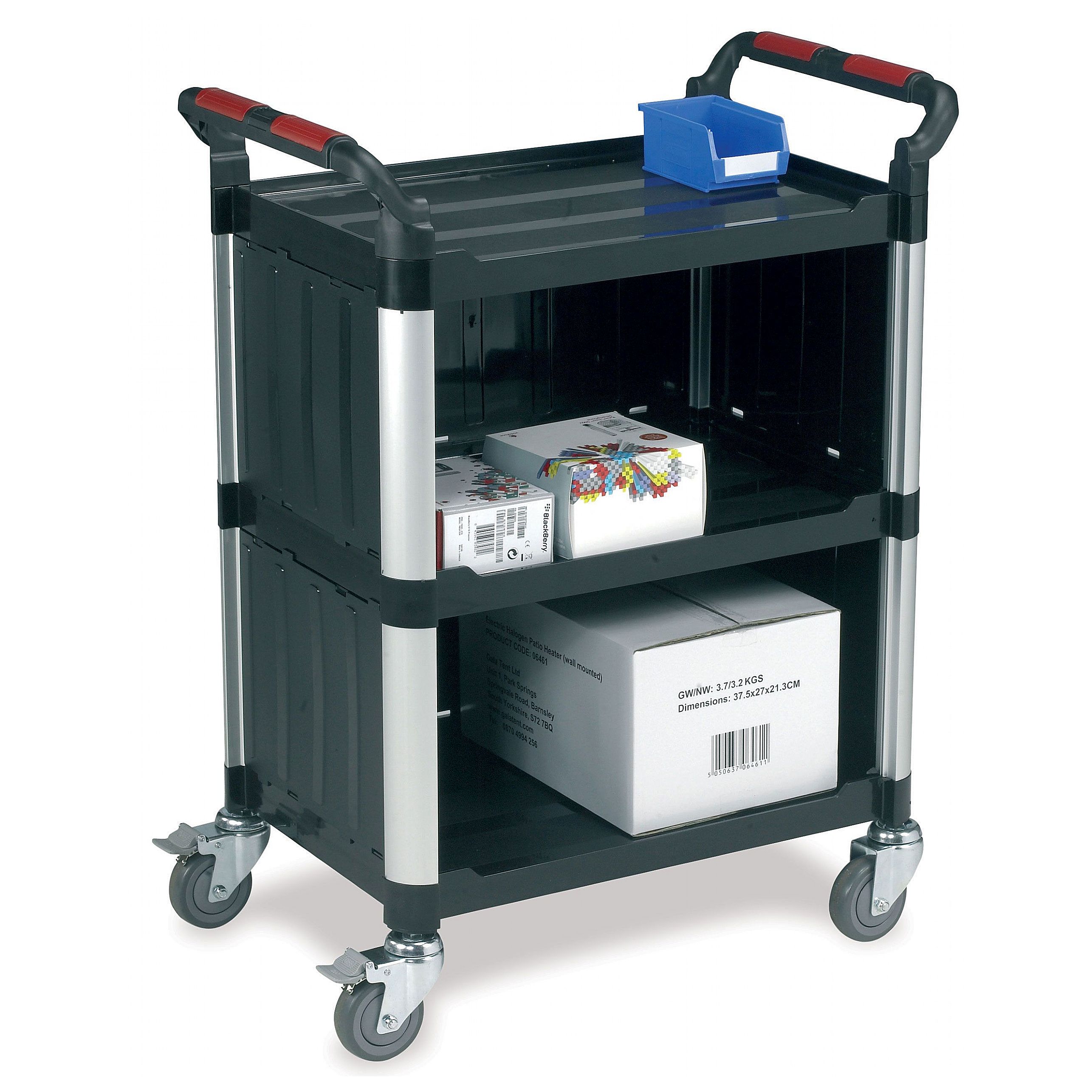 Multi-Purpose Open Front Trolley | Standard Shelf Trolleys