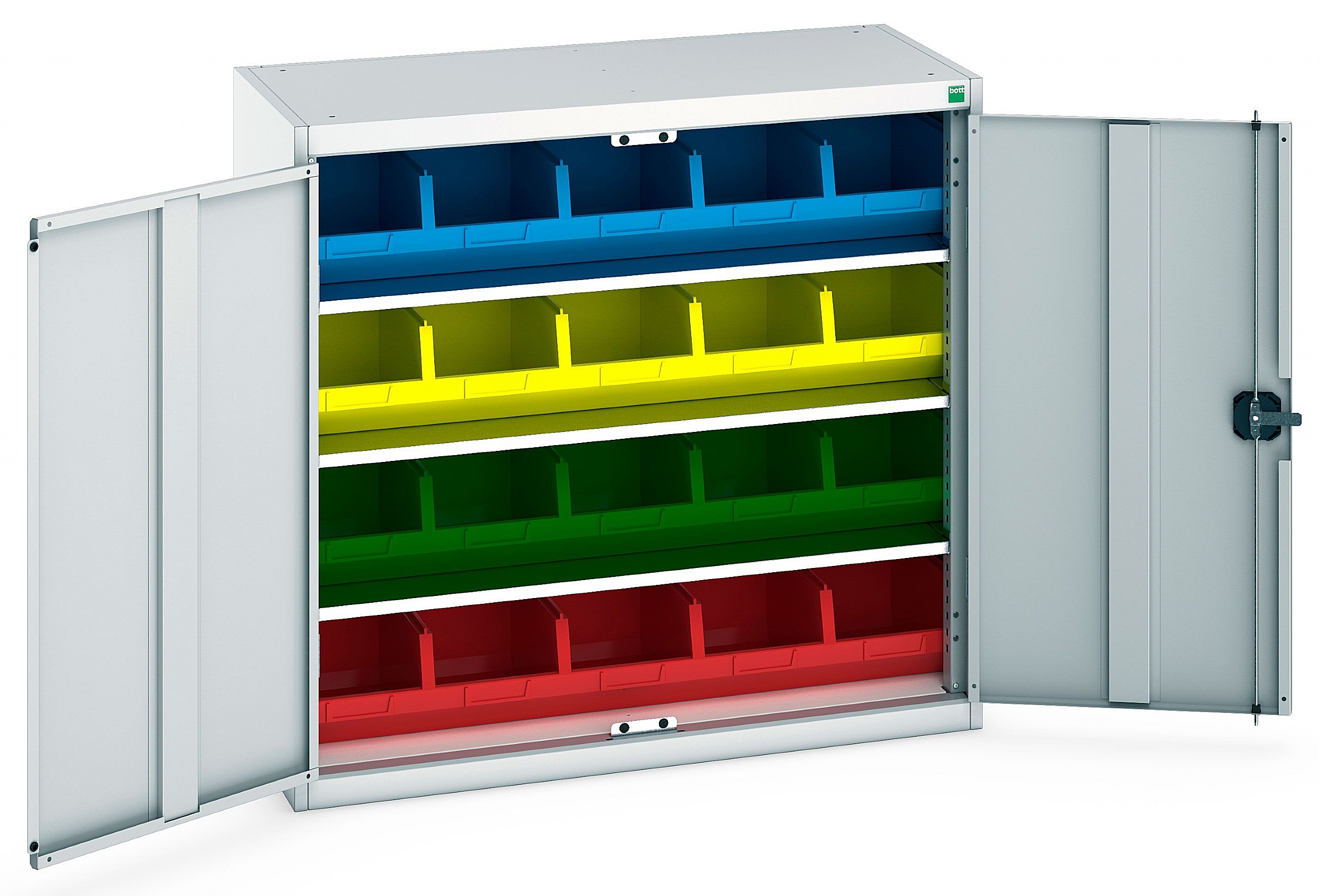 Bott Perfo Panel Bin Cupboard F | Perforated & Louvre Cupboards