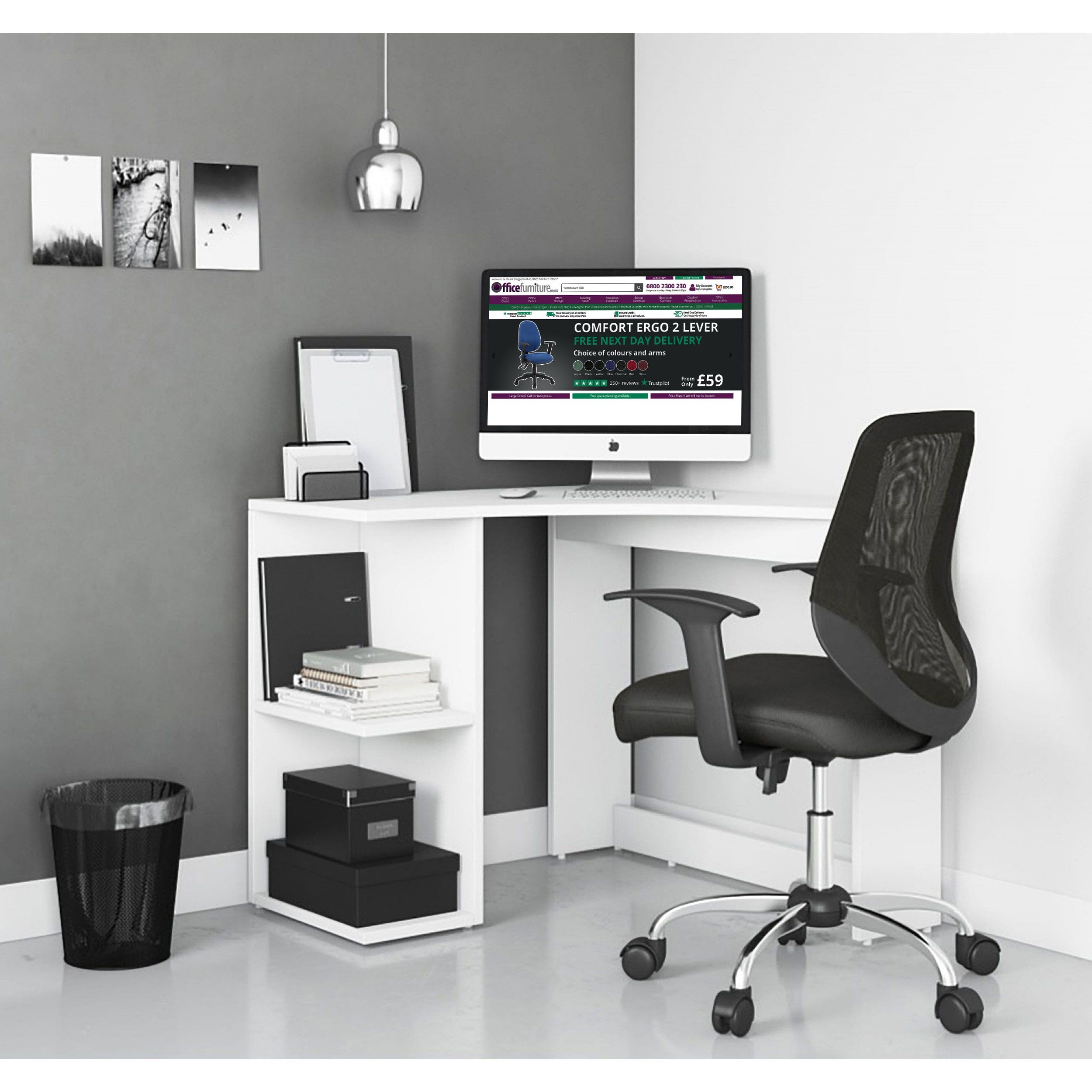 Ace Home Office Corner Computer Desk | Home Computer Desks